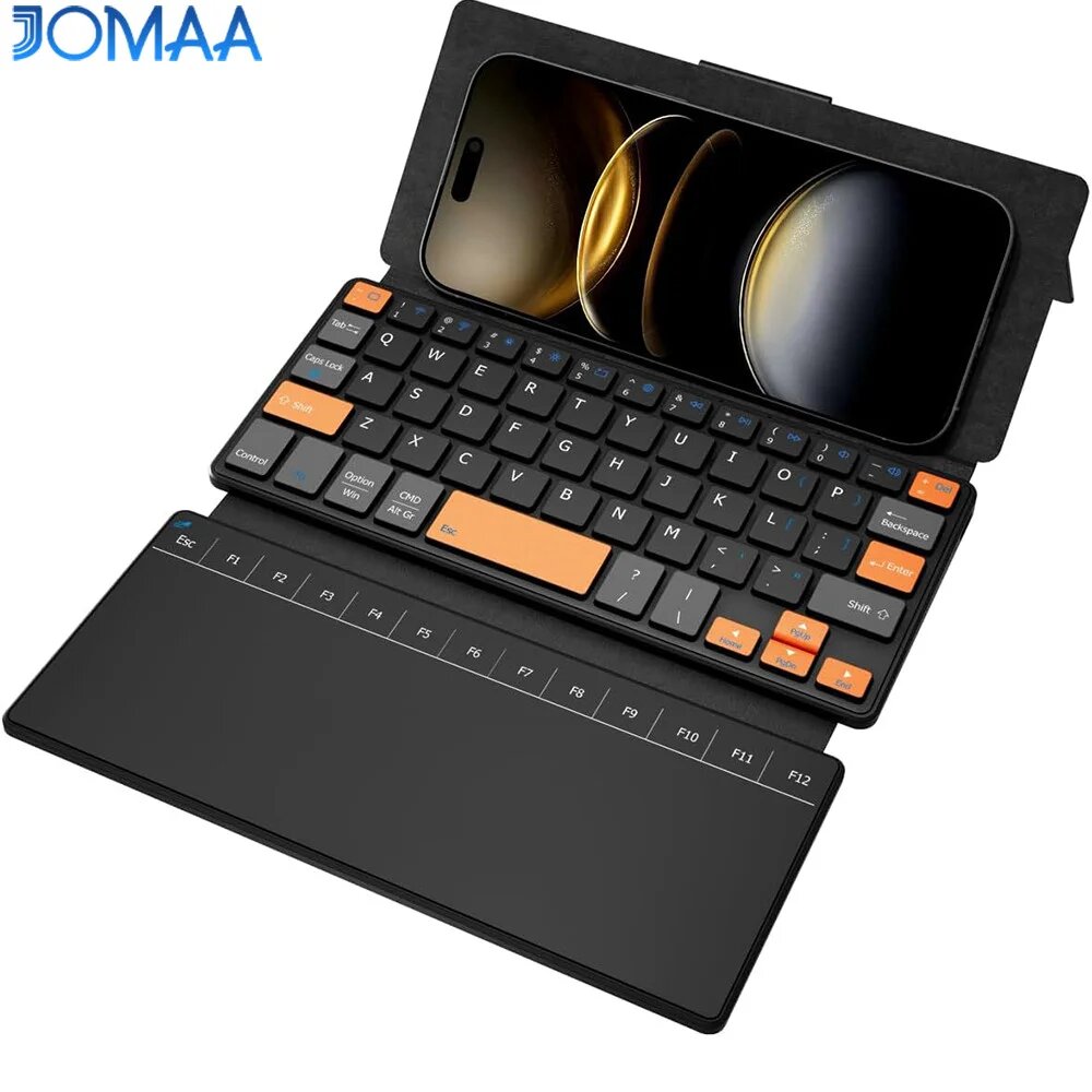 Беспроводная Bluetooth-клавиатура JOMAA Travel Keyboard с тачпадом Russian