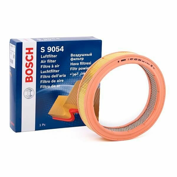 Фильтр воздушный audi 80/100 1.3-2.0 <95, vw golf/passat 1.3-1.9 81> BOSCH 1 457 429 054, oem CA0214302A