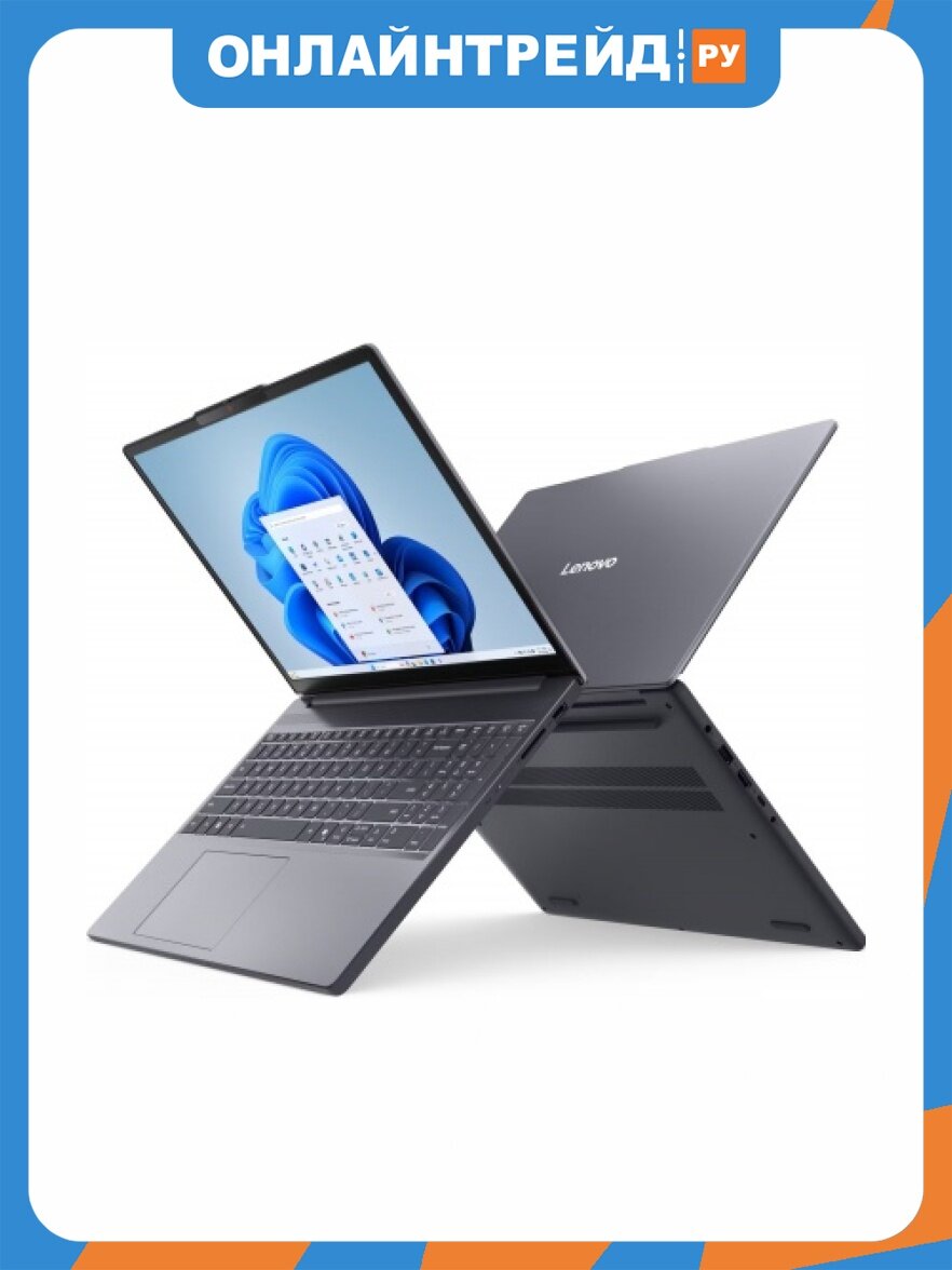 Ноутбук Lenovo IdeaPad Slim 3 15AHP10 15.3", IPS, AMD Ryzen 7 8840HS 3.3ГГц, 8-ядерный, 16Гб DDR5, 512Гб SSD, AMD Radeon 780M, Windows 11 Pro, серый (83KA001BRK_W11P)