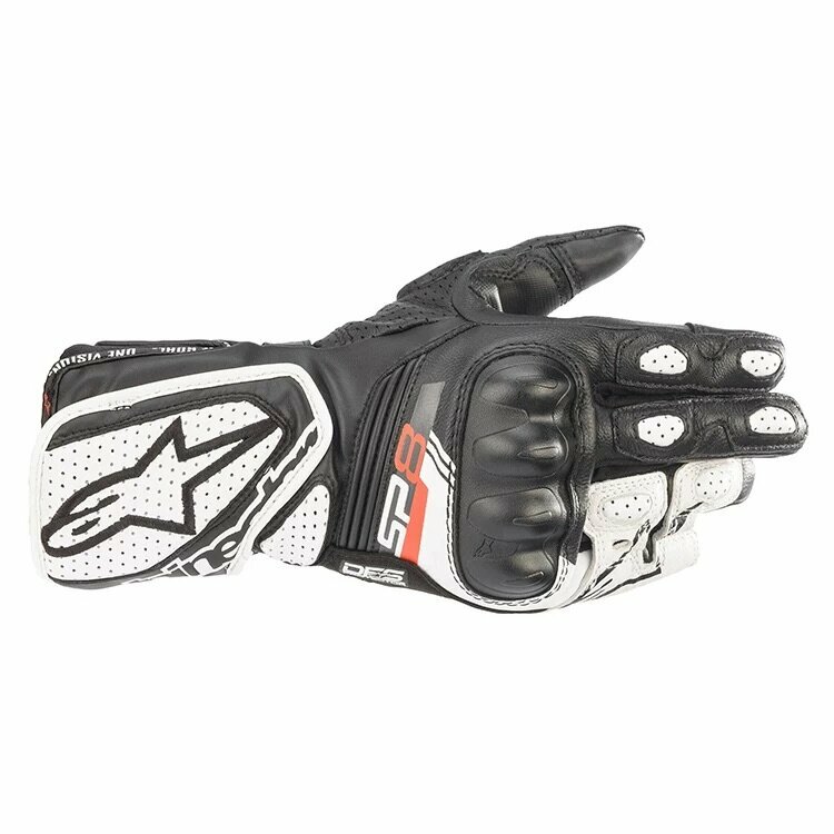 Мотоперчатки ALPINESTARS SP-8 V3 GLOVES (Белый, M)