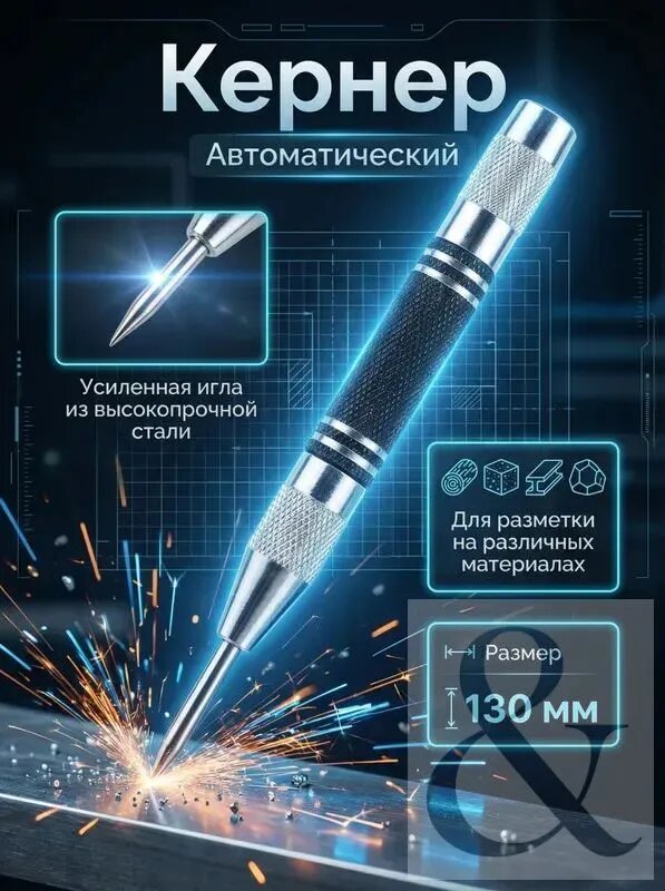 Кернер автоматический для любых видов материалов
