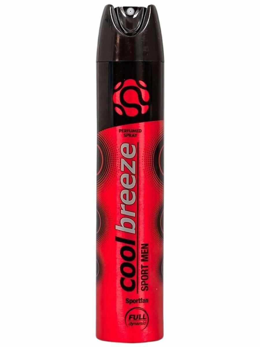 Cool Breeze Дезодорант спрей мужской "Sport Men Sportfan" 200 мл