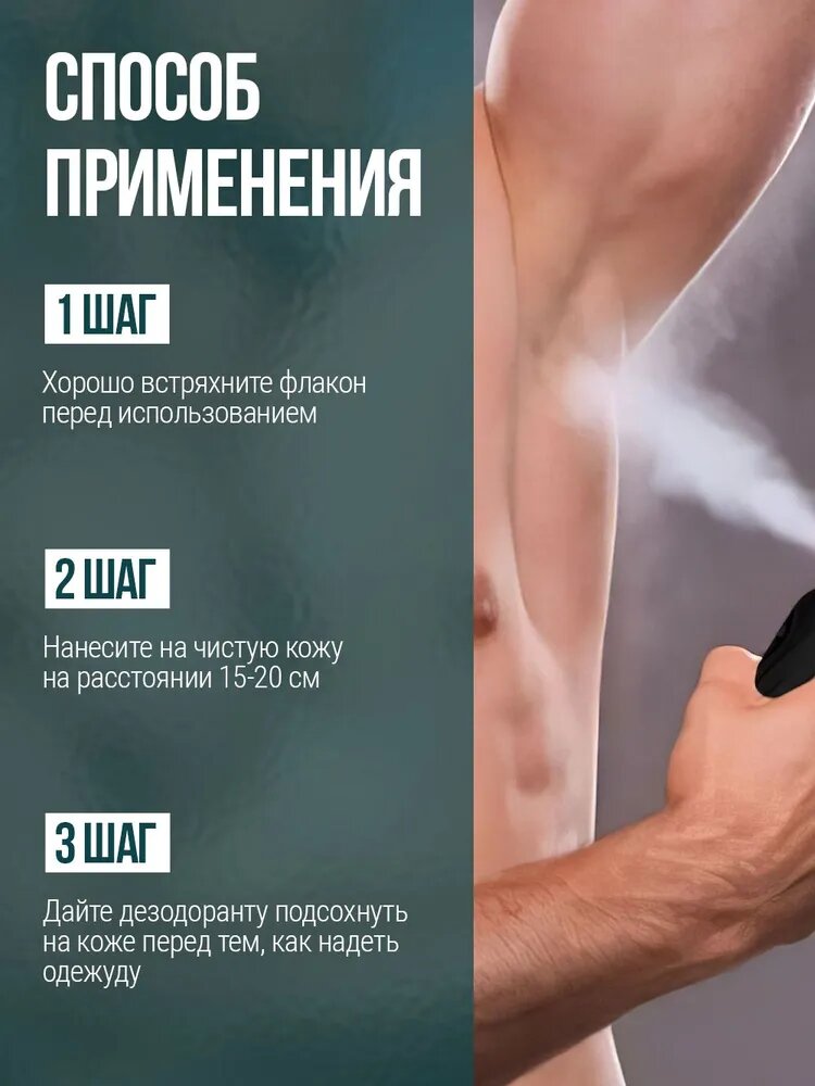 NISHMAN Дезодорант 200 мл — фото 1