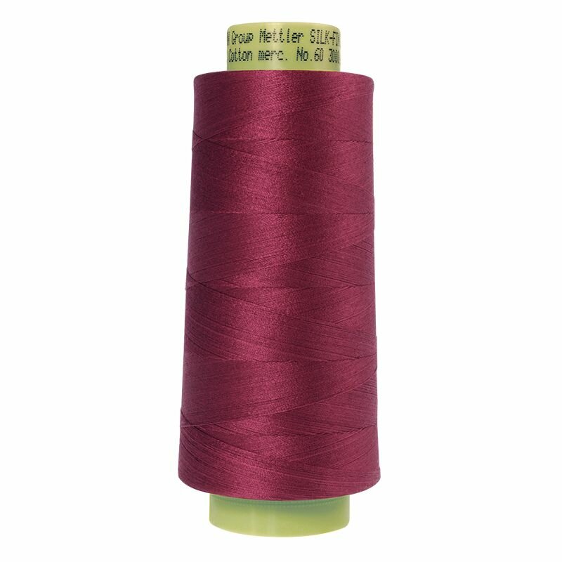 Нить для машинного квилтинга METTLER "Silk Finish", Cotton 60, 2743 м, цвет 0869, Pomegranate