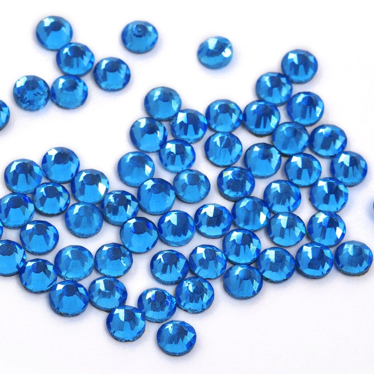 Стразы клеевые IDEAL SS-16, (3,8-4,0 мм), Sapphire, 1440 шт (SS-16. SAPPHIRE)