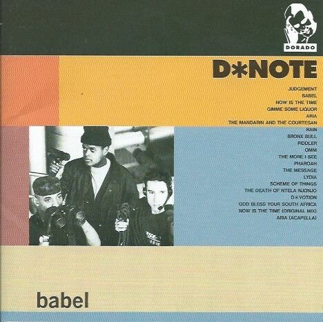 D.Note. Babel (Без OBI, Japan, Jazz Not Jazz Records, AVCD-11131, 1993, импортный компакт-диск) CD