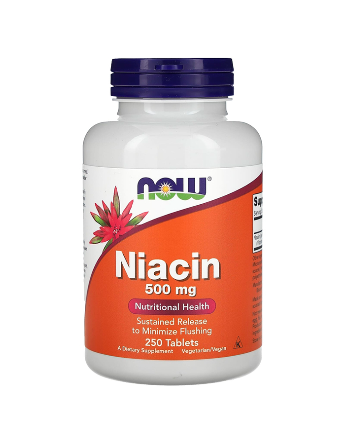 Now Niacin 500 mg TR 250 tabl