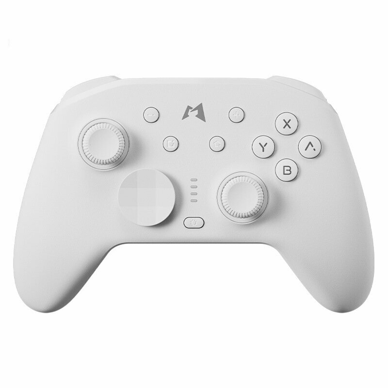 MOBAPAD N1S Жидкокремневый ручной контроллер для Nintendo Switch PC с вибрацией, Bluetooth и датчиком движения, белый