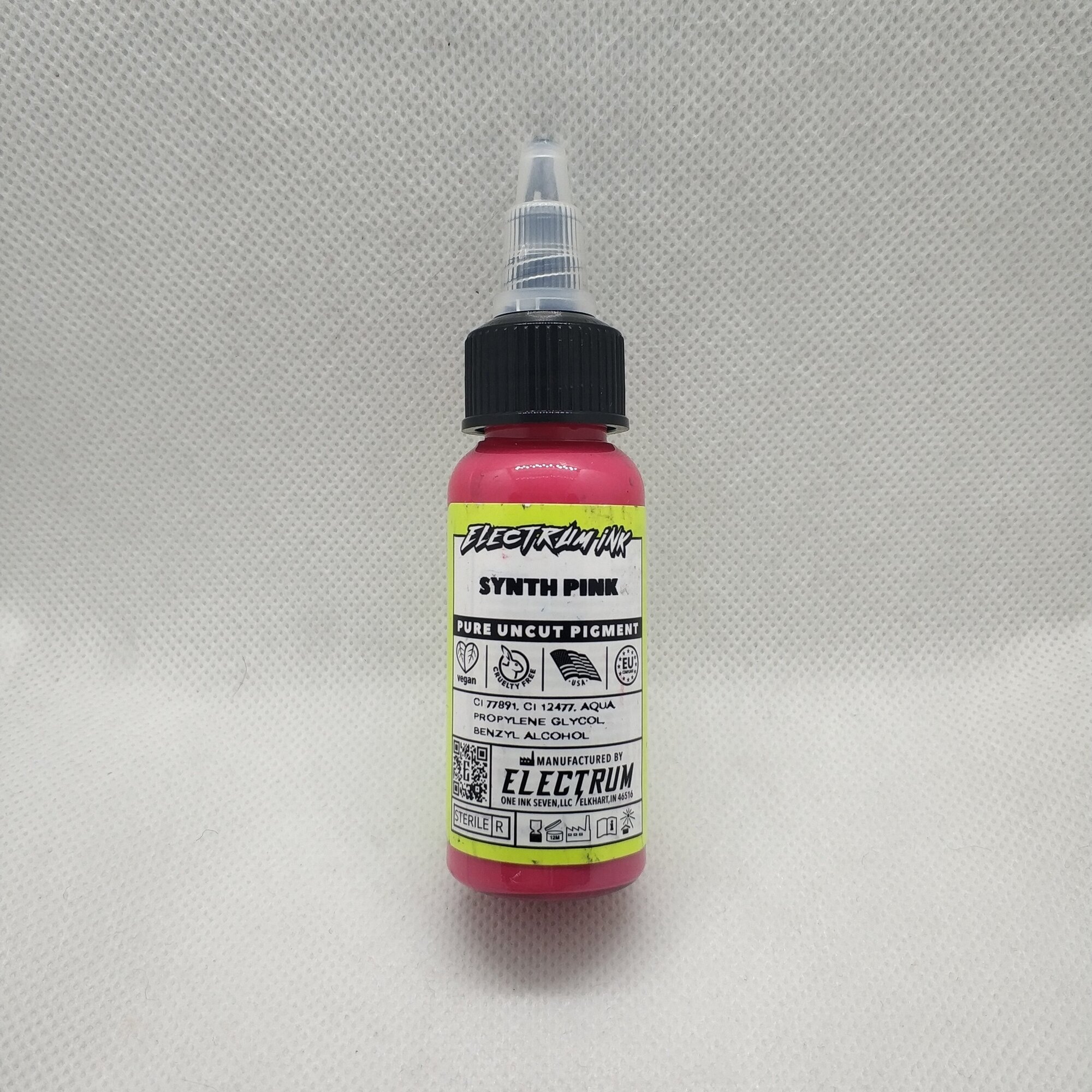 Electrum Ink Тату Краска 30 мл - Synth Pink — фото 1
