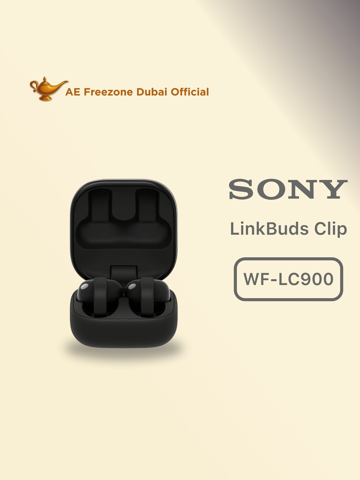 Беспроводные наушники Sony LinkBuds Clip WF-LC900 Black