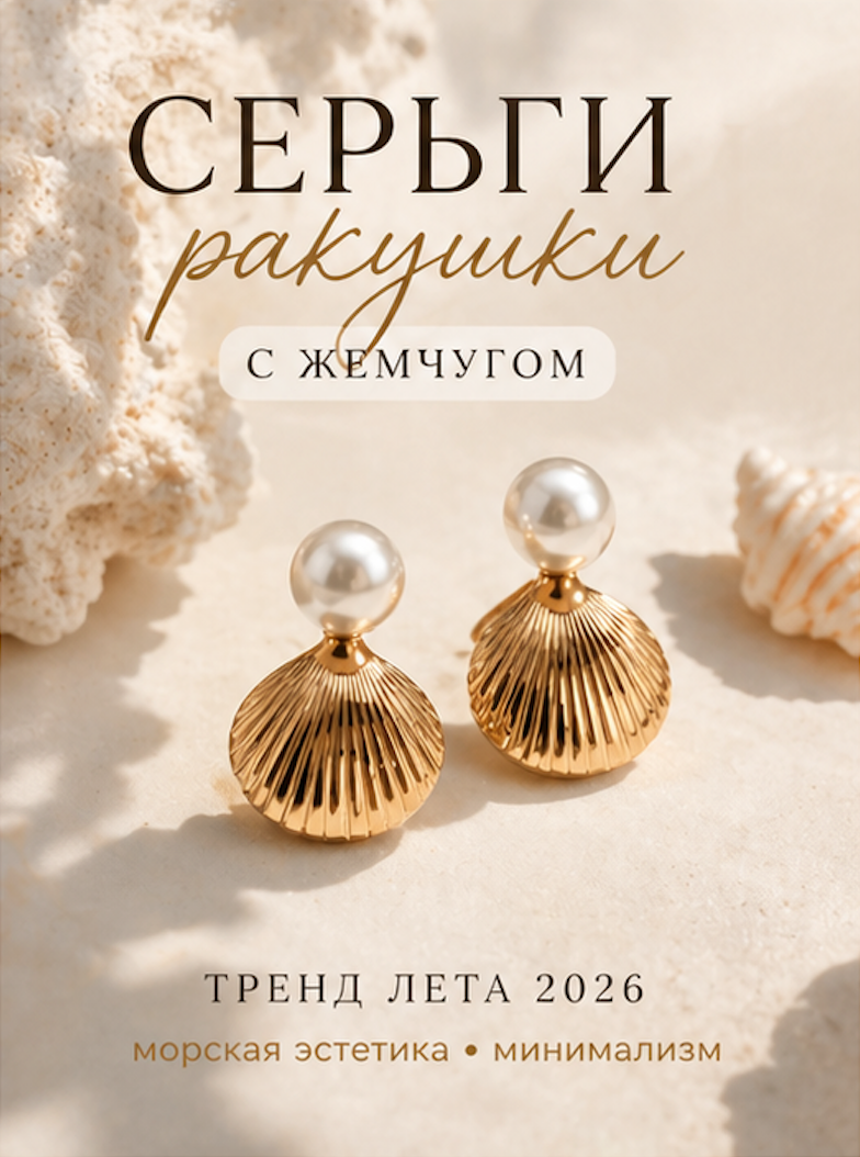 Серьги пусеты, жемчуг имитация