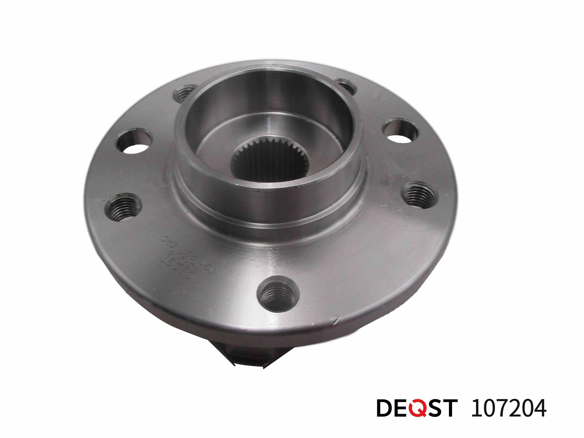 Ступица с подшипником в сборе передняя OPEL ASTRA G/ZAFIRA A 98-05 -ABS (5 отверстий), Deqst 107204