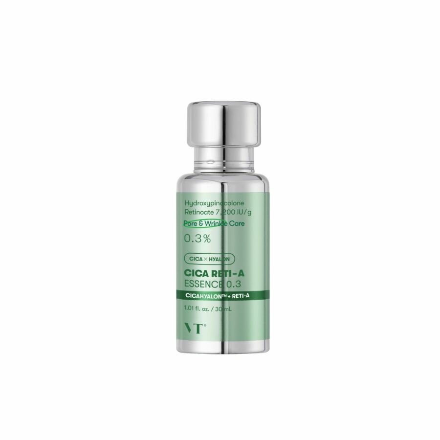 Эссенция-бустер для лица с ретинолом и центеллой азиатской VT Cosmetics VT CICA RETI-A ESSENCE 30мл.