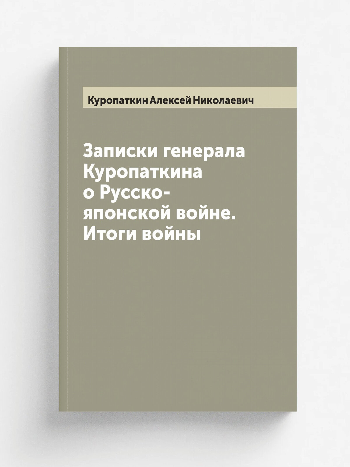 Записки генерала Куропаткина о Русско-японской войне. Итоги войны