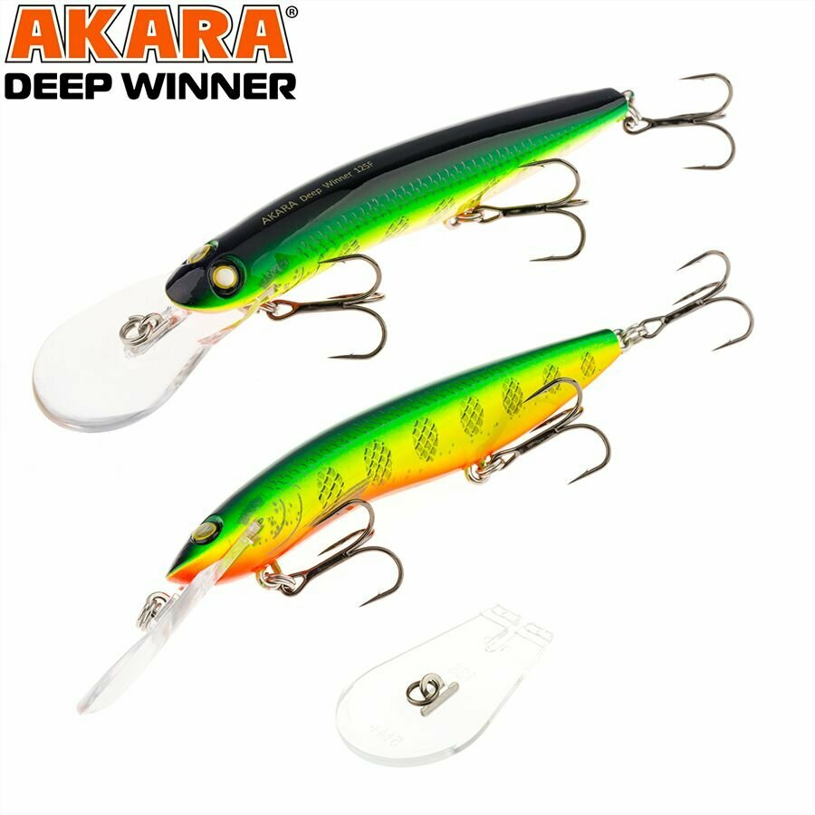 Воблер Akara Deep Winner 125F 24 гр. (6/7 oz 5,0 in) A93