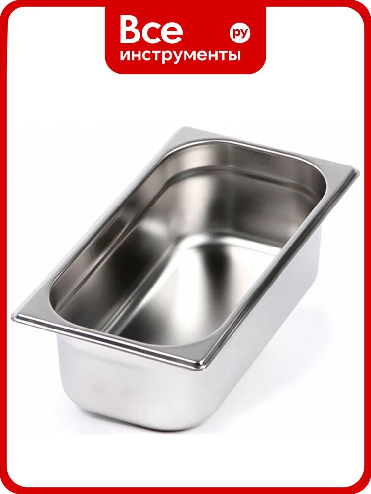 Гастроемкость Kitchen Muse 813-4 172601, нержавеющая сталь, для духовки, 4 л