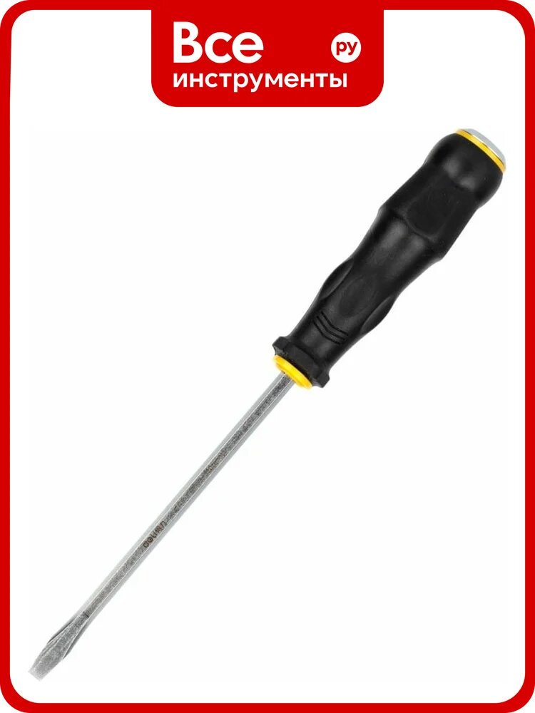 Ударная шлицевая отвертка DELI dl6270061 со сквозным хвостовиком, SL6x150 мм 104561
