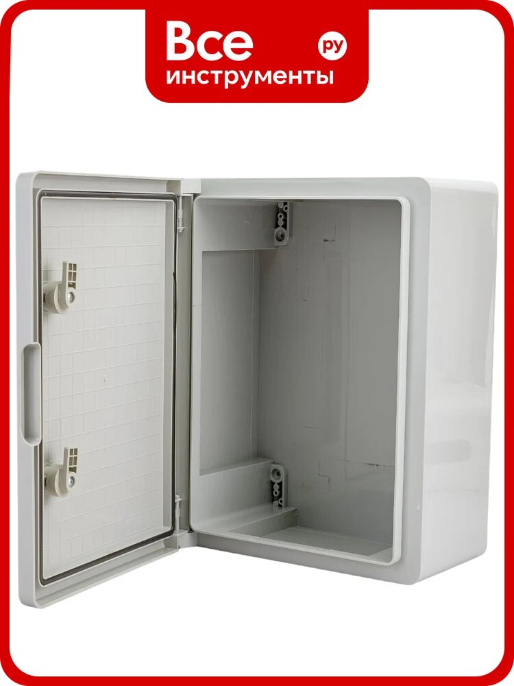 Щит с монтажной панелью REXANT пластиковый ЩМПп 400x300x170 мм ABS УХЛ1 IP65 11-0402