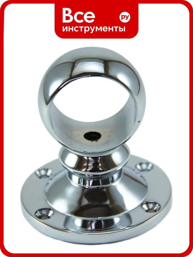 Малый дистанционный сквозной держатель MFK-TORG XG-021A/25 45 хромированный металлический элемент для соединения трубы
