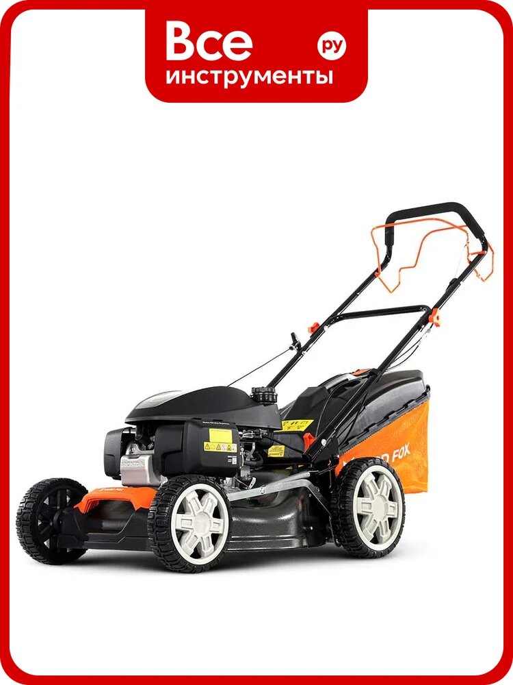 Газонокосилка YARD FOX 46SH, с функцией мульчирования, 46см, 60л, 31,6кг