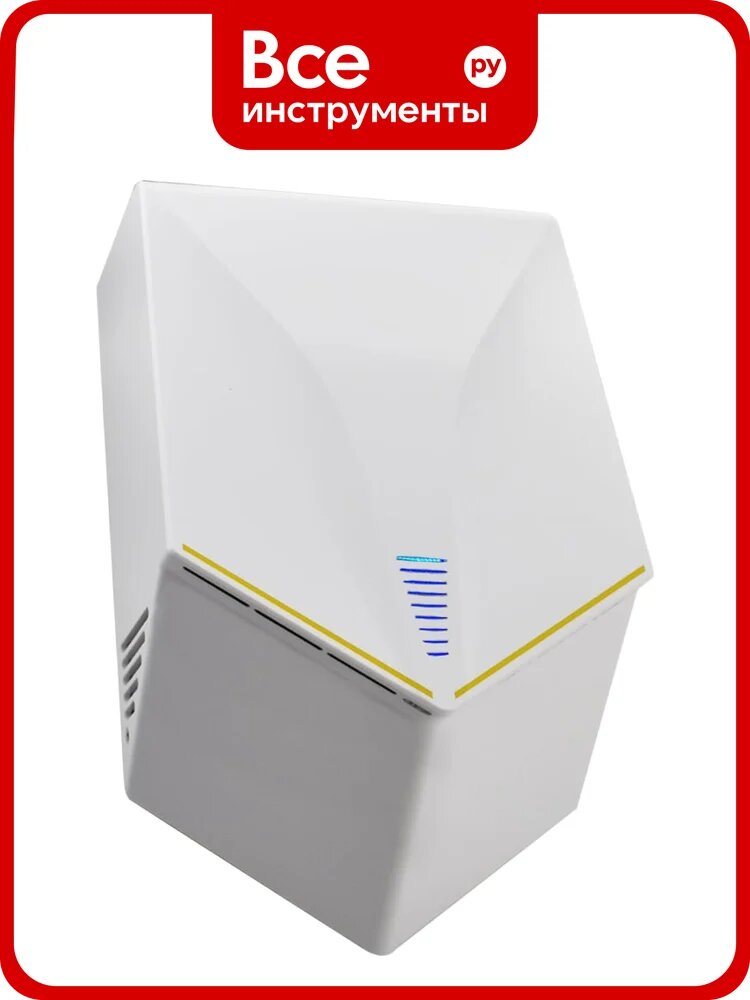 Сушилка для рук G-teq 8860 PW скоростная, 1 кВт, пластик белый 11.38, рук