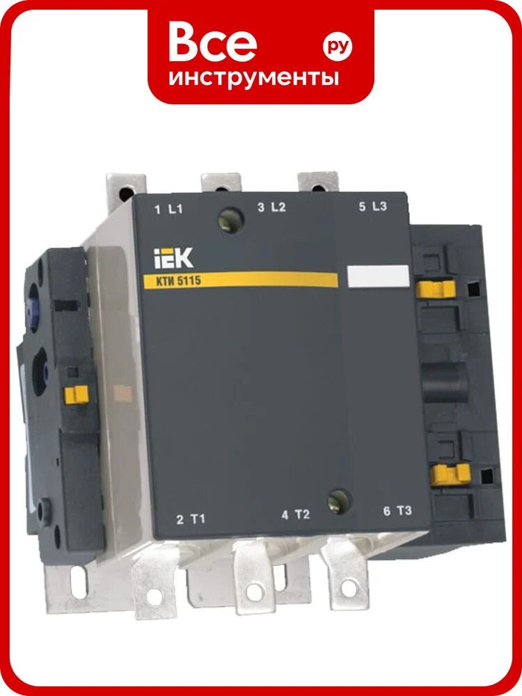 Контактор IEK КТИ-5115 115А, 230В/АСЗ KKT50-115-230-10