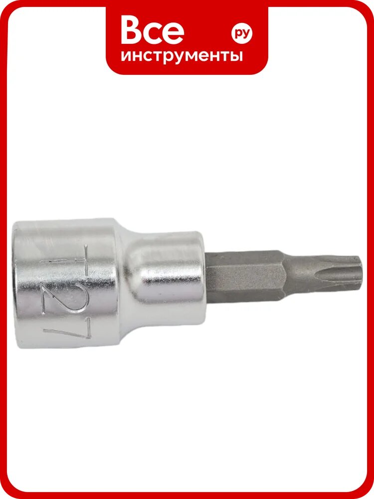 Головка торцевая со вставкой Torx T27, L=37 мм, 1/4DR" TOPTUL BCFA0827