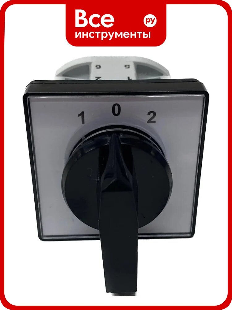 Кулачковый переключатель Elkey CS 10-02.025FU3.12S, 12S, двойной полюс, арматурный корпус, защита IP40, режим
