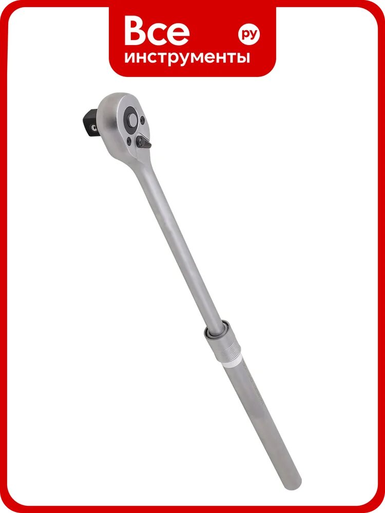 Трещотка реверсивная телескопическая Rockforce 1 500-760 мм RF-8028760W(63572) полупрофессиональная CrV конструкция