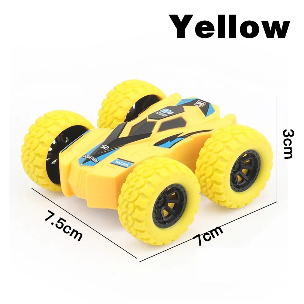 Игрушечный автомобиль GSF 360° Флип Желтый, Yellow