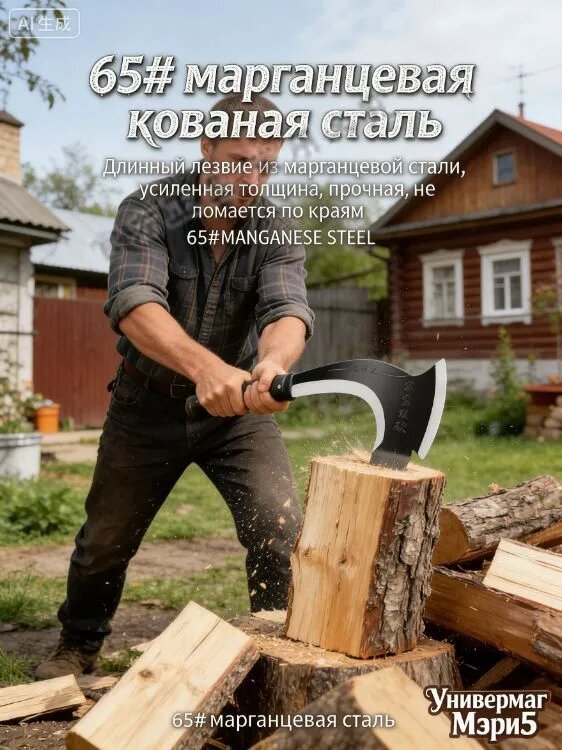 Серп, лезвиеВысоколегированная сталь,20.5см