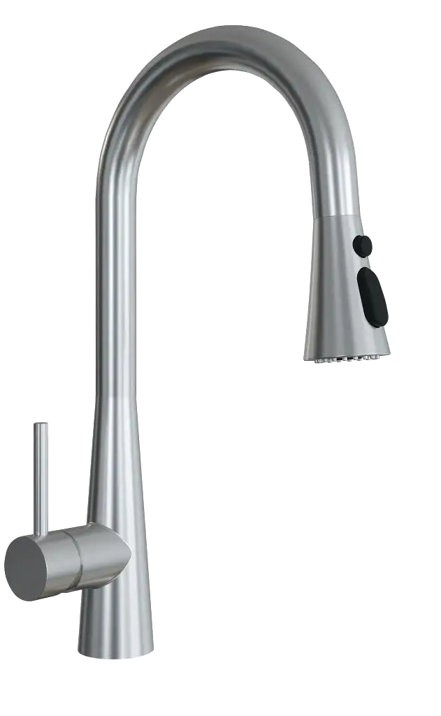 Смеситель для кухни Florentina вита PRO SS, нержавеющая сталь (313.34Н.1213.900)