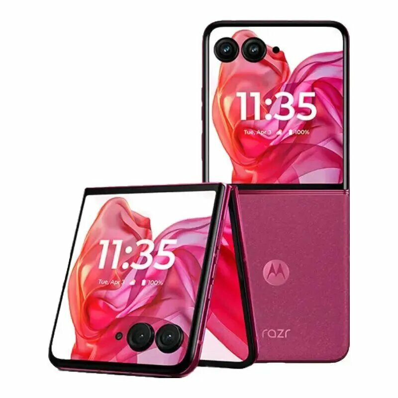 Смартфон Motorola Razr 50 Ultra,12GB 256 Гб, влагозащита IPX8, русский, google play красный