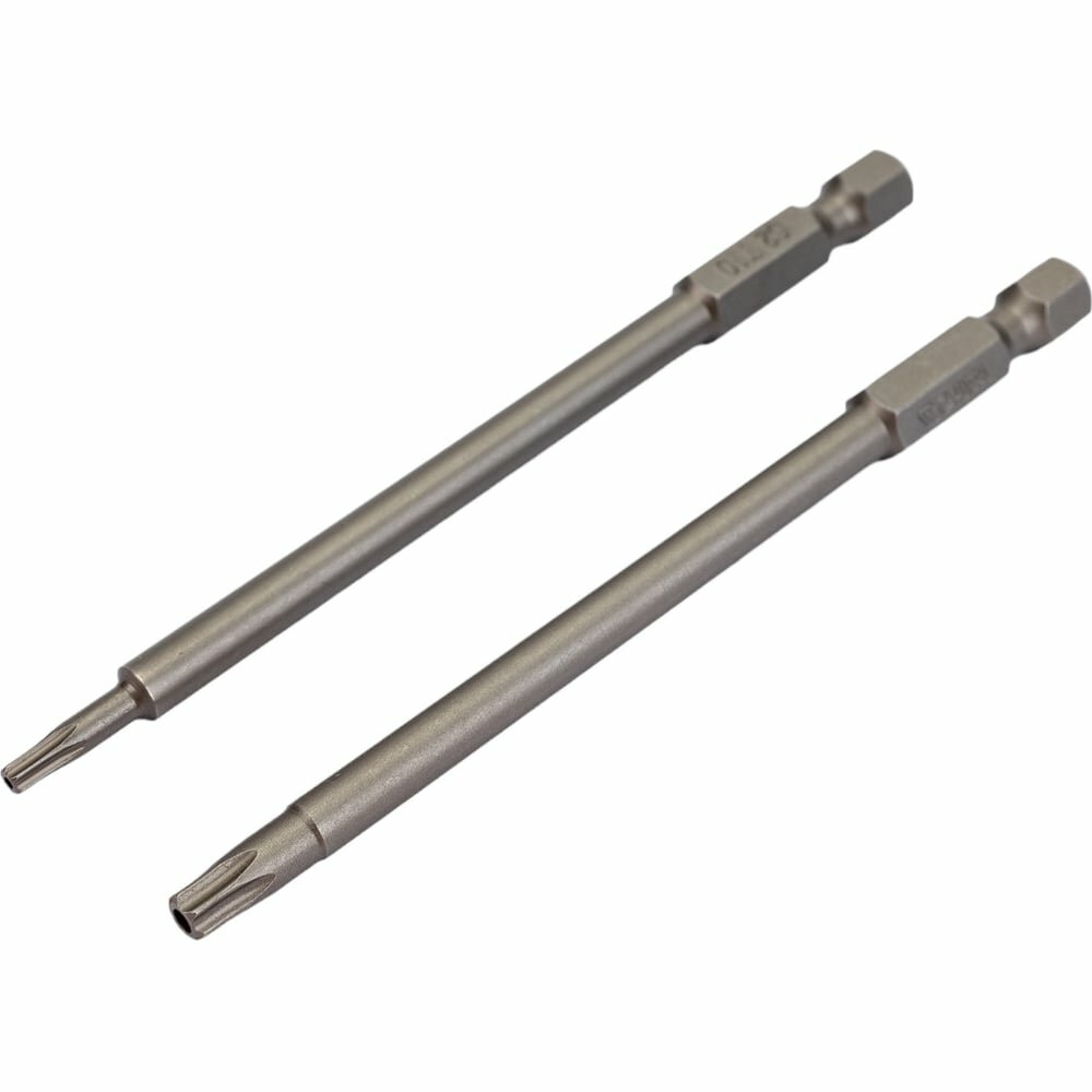 Бита TORX SECURITY Т10, Т25, 100 мм, 2 шт YATO YT-0490 — фото 1