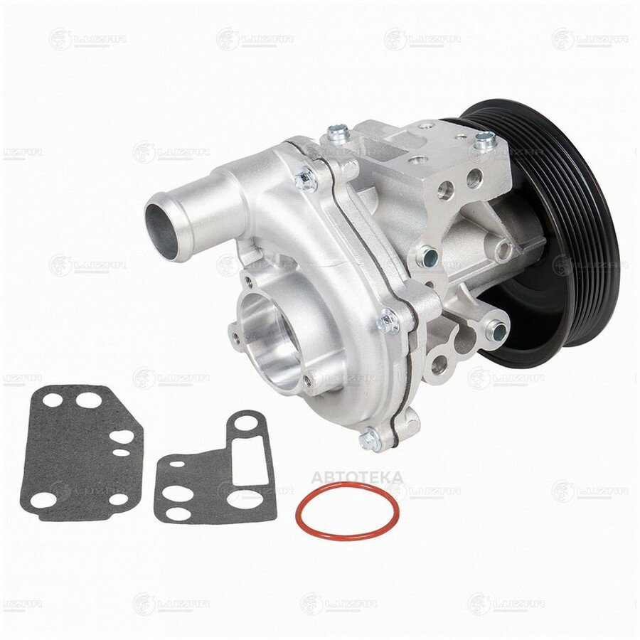Насос водяной FORD TRANSIT (00-) 2.4TDCI (с корпусом) LUZAR LWP1010