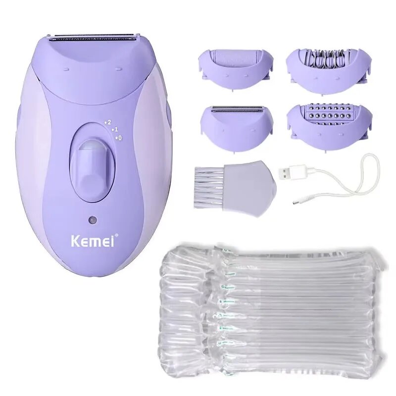 Kemei 4в1 эпилятор для лица и тела km6037 bubble