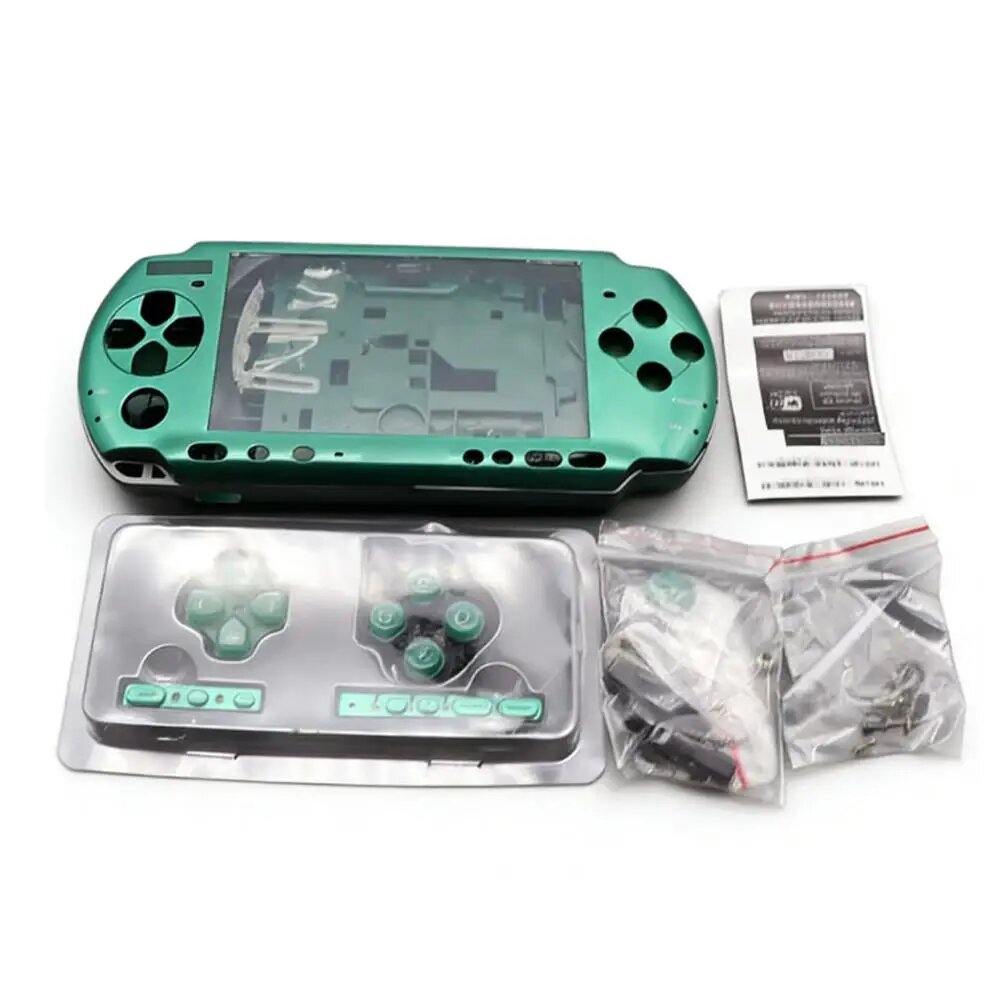 Корпус для PSP 3000 версии 03 Зеленый, green