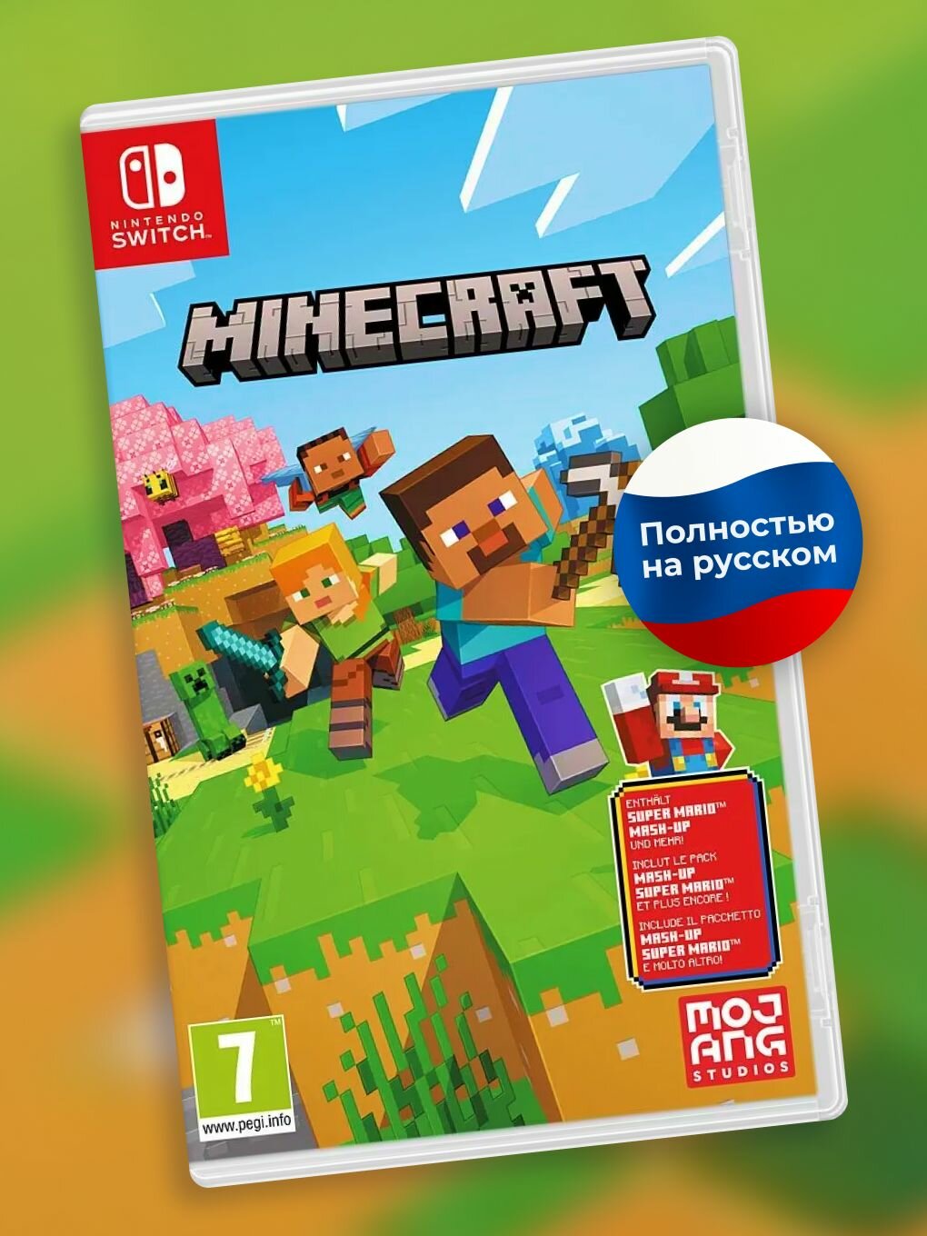 Видеоигра Minecraft Nintendo Switch картридж