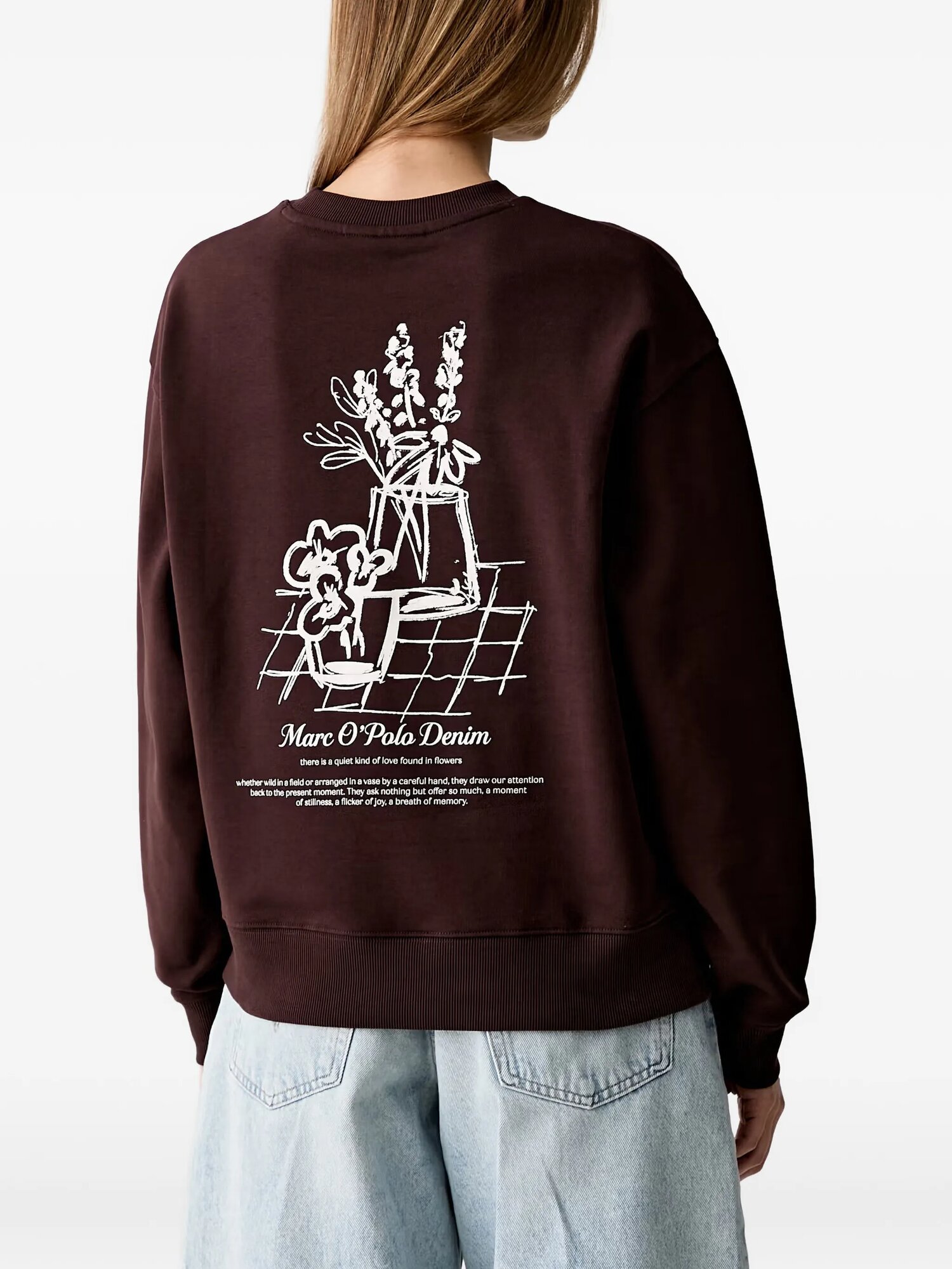 Толстовка Marc O'Polo Graphic-print sweatshirt, размер 44 EU — фото 1