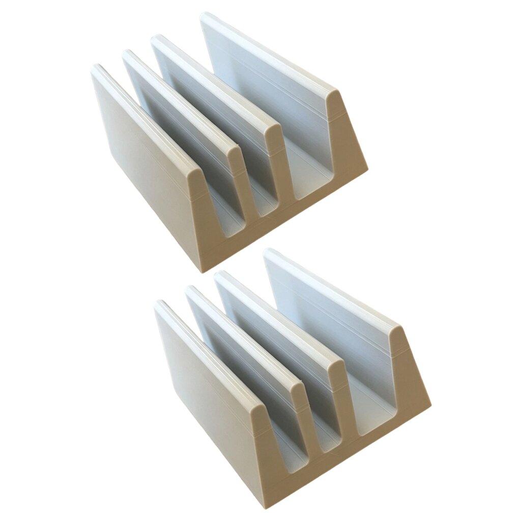 Компактная 3D-печатная подставка для разделочных досок вмещает до 3 досок