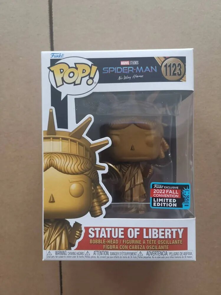 Фигурка Funko POP! Spider-Man No Way Home Statue of Liberty HL Ice Hockey Series
