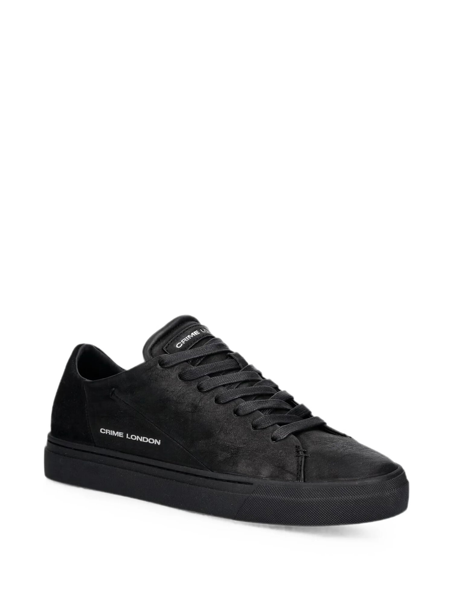 Кроссовки Crime London Logo-print panelled sneakers, размер 44, черный — фото 1