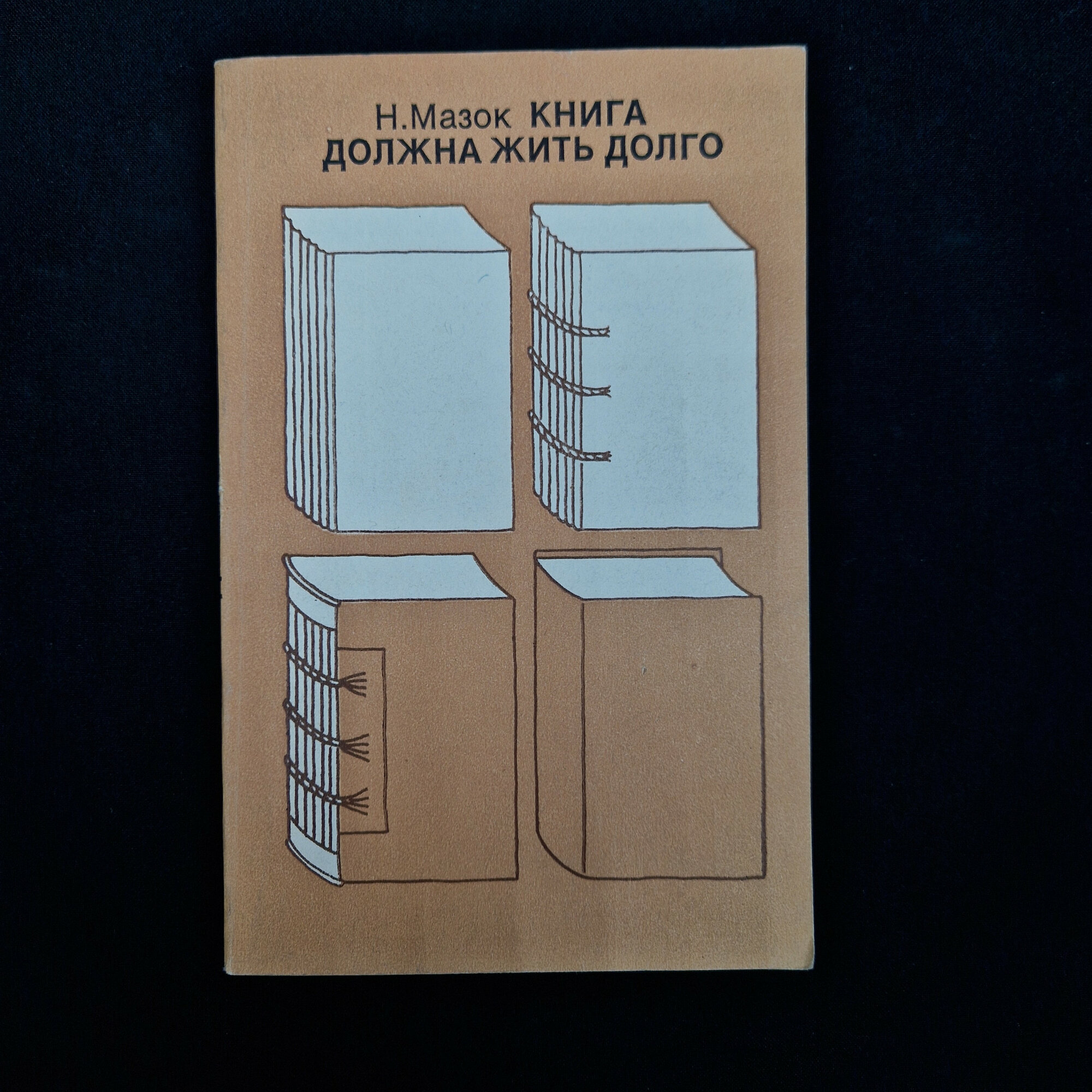 Советское практическое издание Н. Мазок «Книга должна жить долго» атмосферная брошюра о бережном от