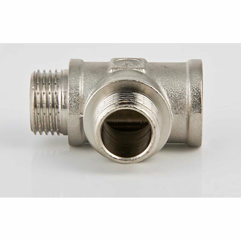 Тройник с двумя переходами на нар. р. 1/2 вн.-нар.-нар. Valtec VTr.133. N.0004 — фото 1