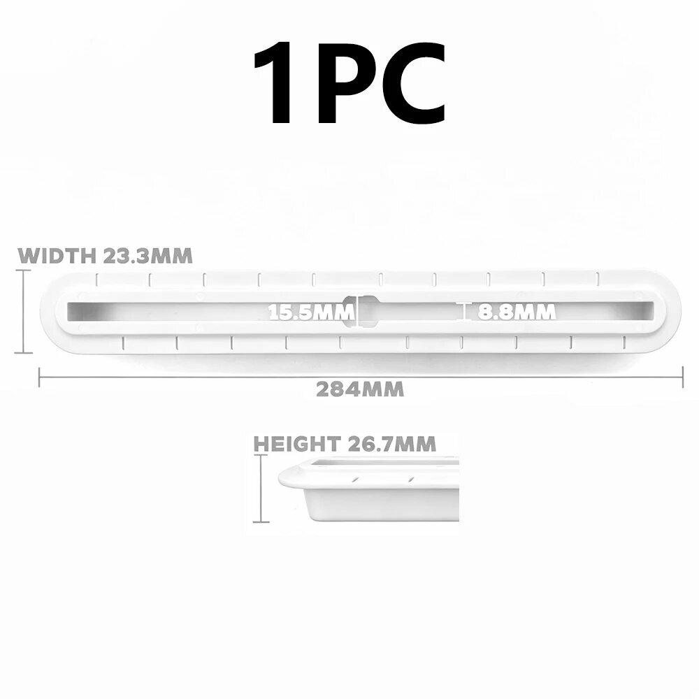 UICE коробка для плавников для серфинга 1/2 шт. Серый, White 1pcs
