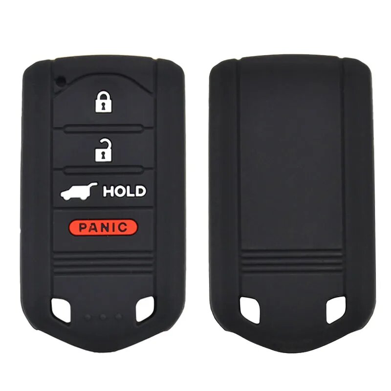 Силиконовый резиновый чехол для ключей, брелок для Acura TSX ILX MDX ZDX RDX TLX RL TL 2009-2015, 4-кнопочный автомобильный аксессуар, кожа с дистанционным управлением