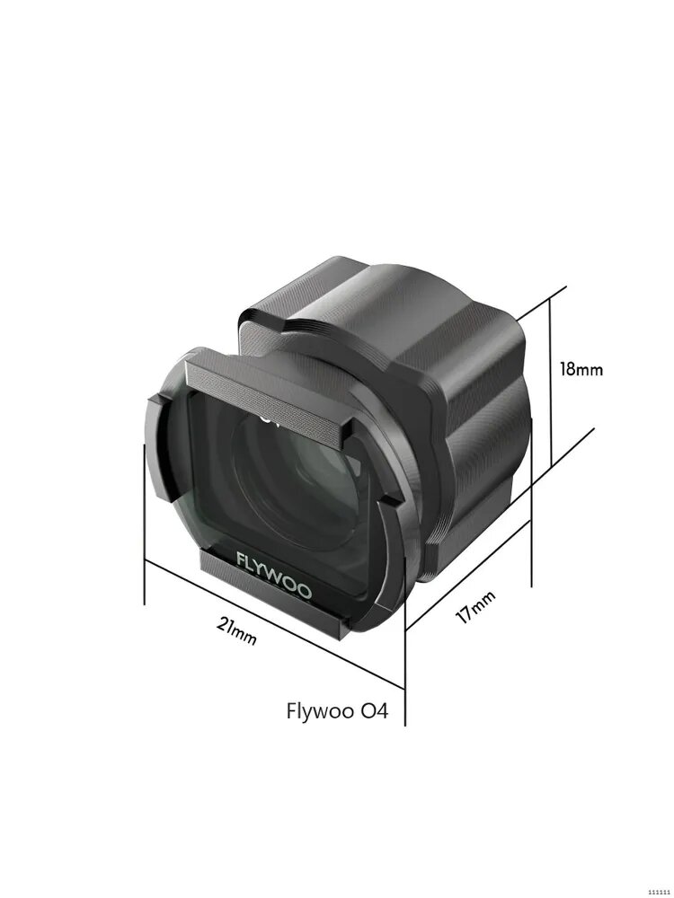 Широкоугольный объектив O3/O4/O4PRO 155 градусов