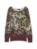 Свитер ETRO Leopard-print floral-pattern sweater, размер 42