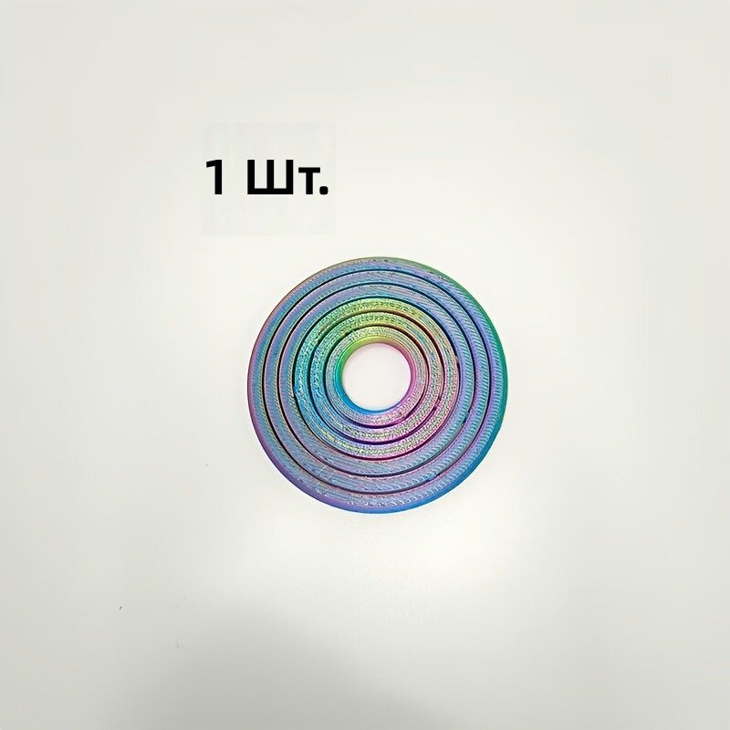 3D-печатное антистресс вращающееся фиджет-кольцо для пальца из PLA, 1 шт.