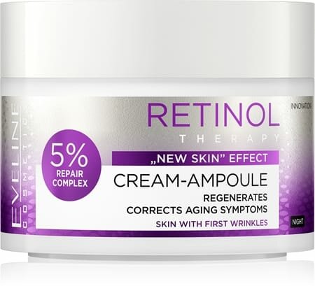 Крем для ухода за кожей eveline cosmetics cream-ampoule retinol, 50 мл